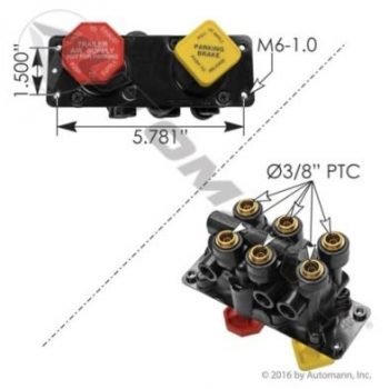 VALVULA DE ESTACIONAMIENTO VOLVO CONEX RAP - SUDIPARTS